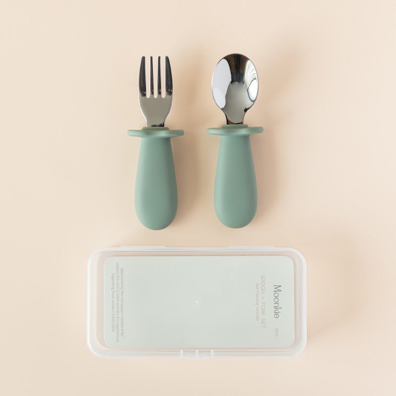 Moonkie | Baby Spoon & Fork Set
