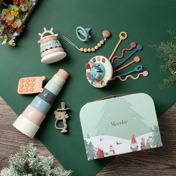 Baby Montessori Toys | Playtime Gift Set | Moonkie