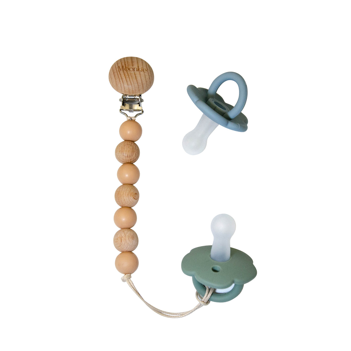Pacifier Set | With Clip | Moonkie